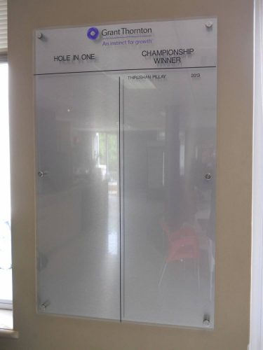 Plexiglas Boards #20 – Honoursboards