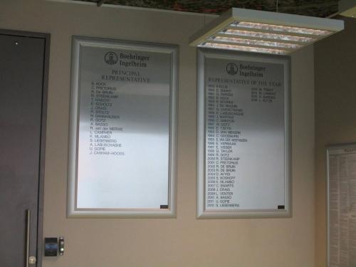 Aluminium Framed Boards #18 | Honoursboards