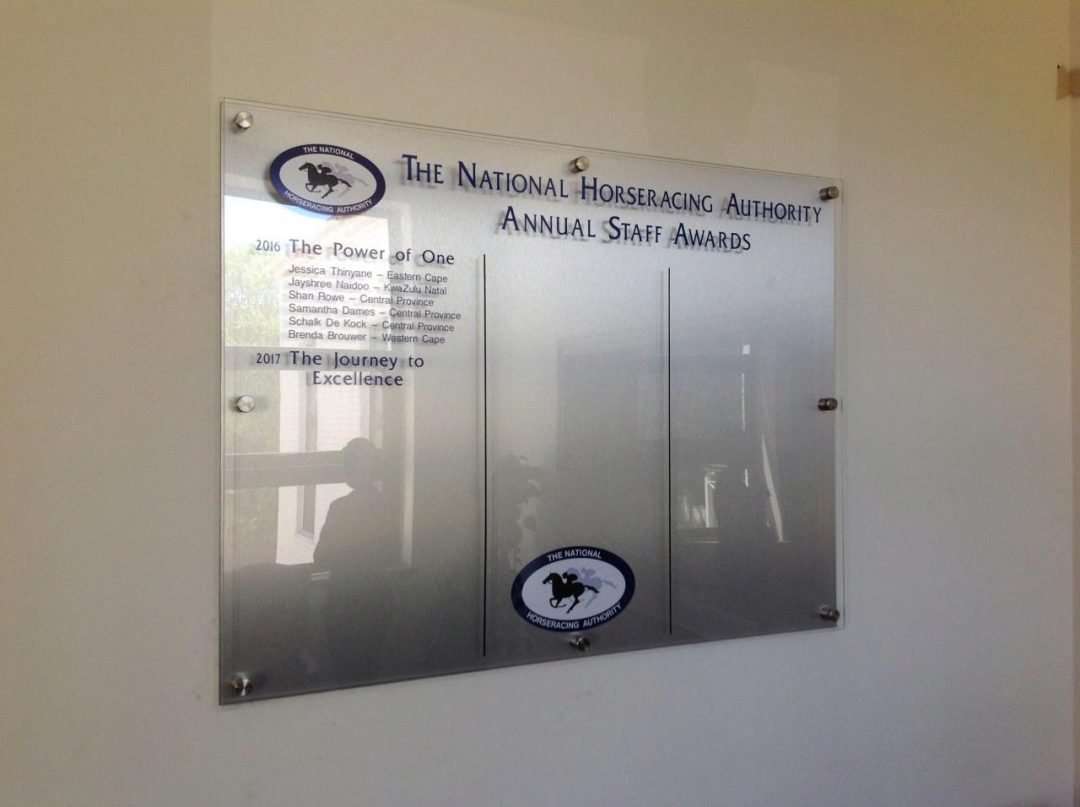 Plexiglas Boards #6 – Honoursboards