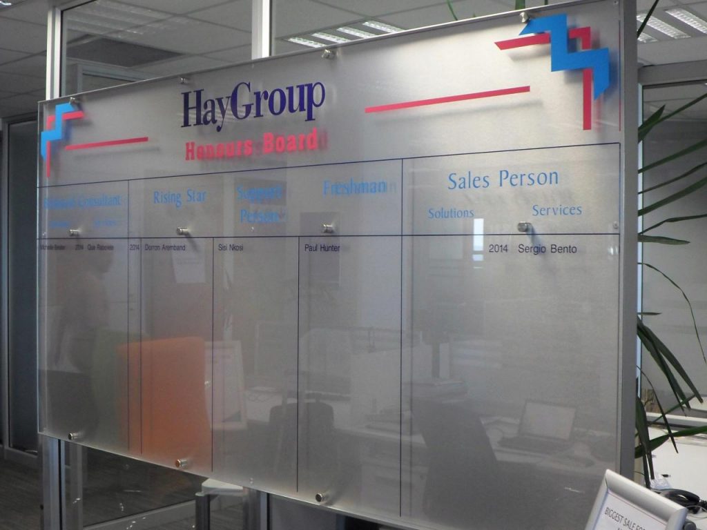 Plexiglas Boards #2 – Honoursboards